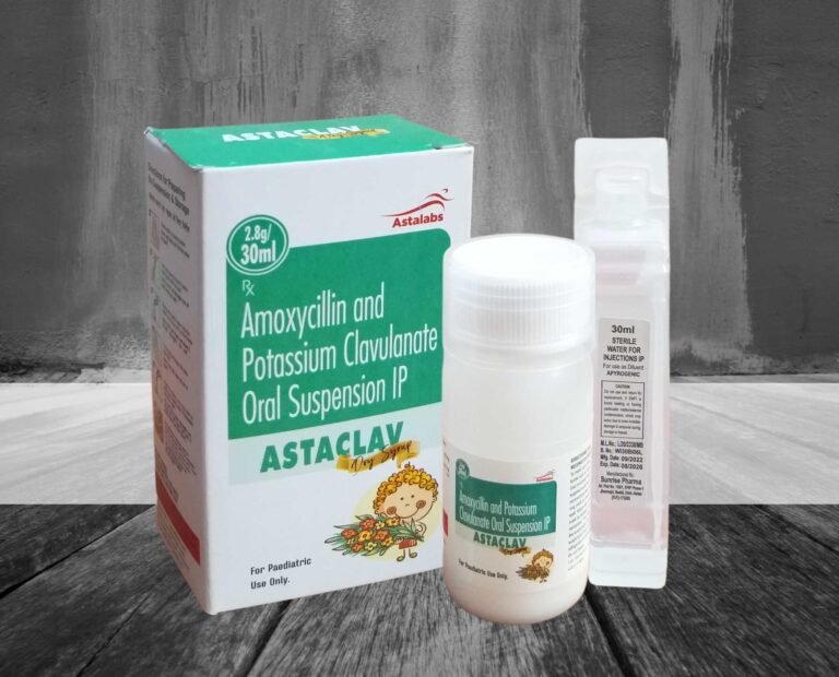 ASTACLAV DRY SYRUP WITH WFI - Astalabs